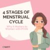 4 Stages of Menstrual Cycle: Why It Matters to PCOS Women