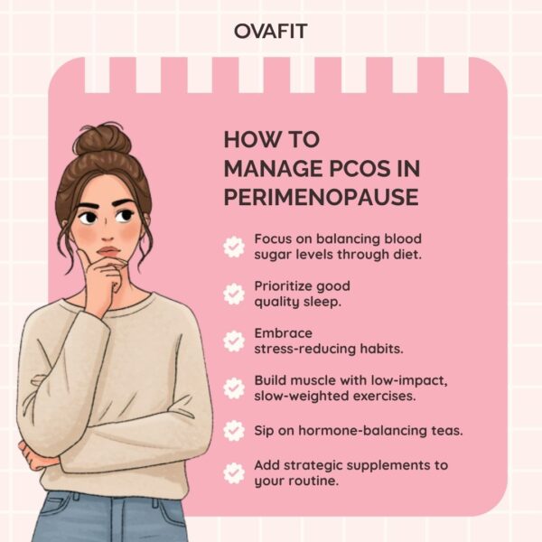 PCOS and Perimenopause: Understanding the Overlap - OvaFit PCOS Supplements